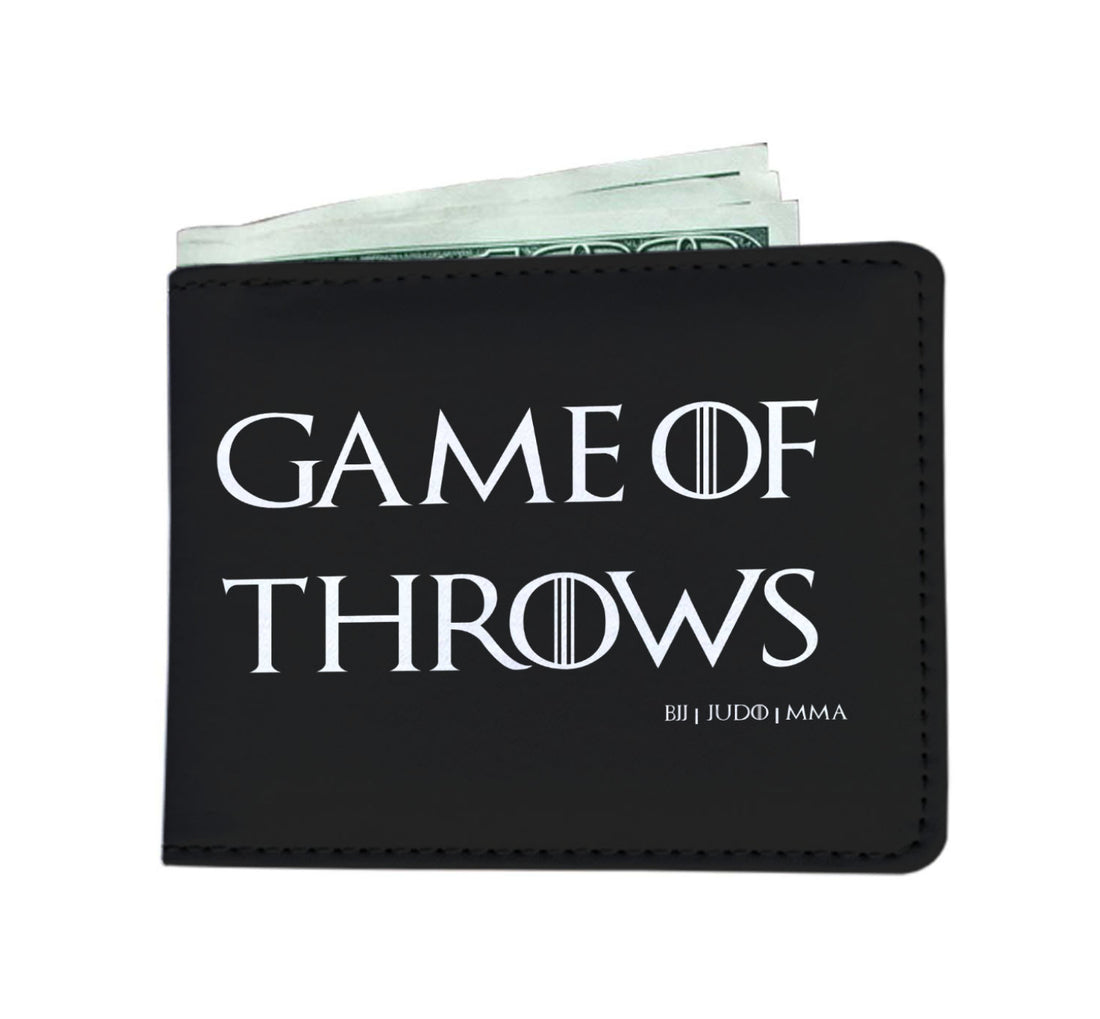 Game Of Throws Brazilian Jiu Jitsu Judo MMA Mens Wallet – Superhero Gear