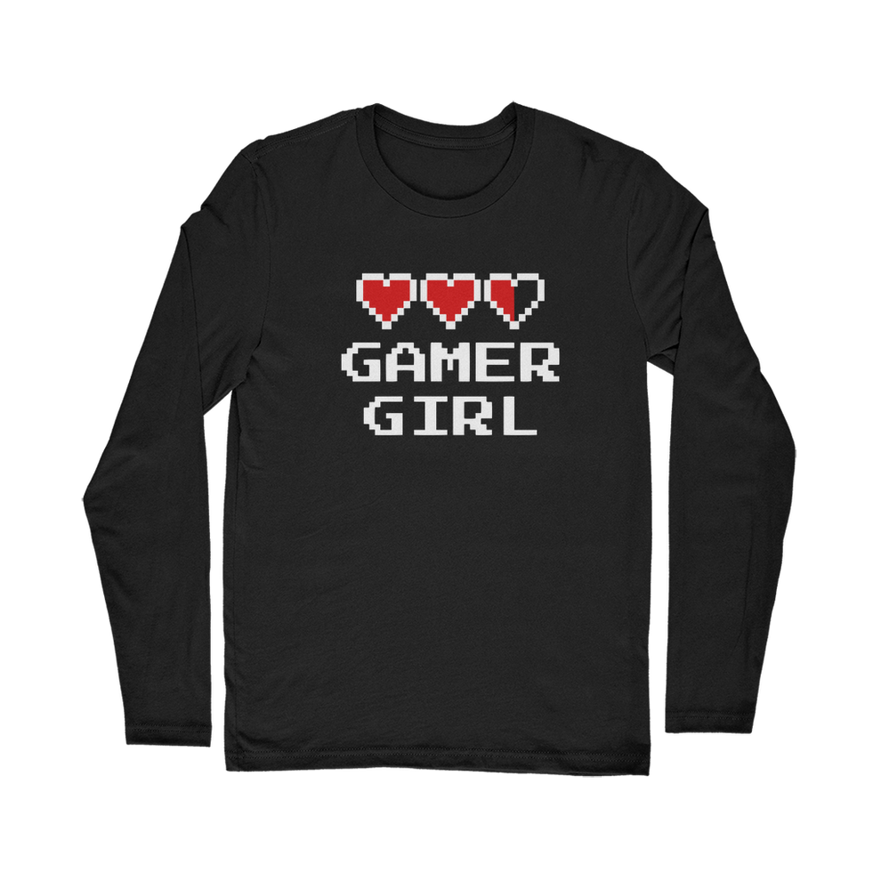 Gamer Girl Video Game ﻿Classic Long Sleeve T-Shirt – Superhero Gear