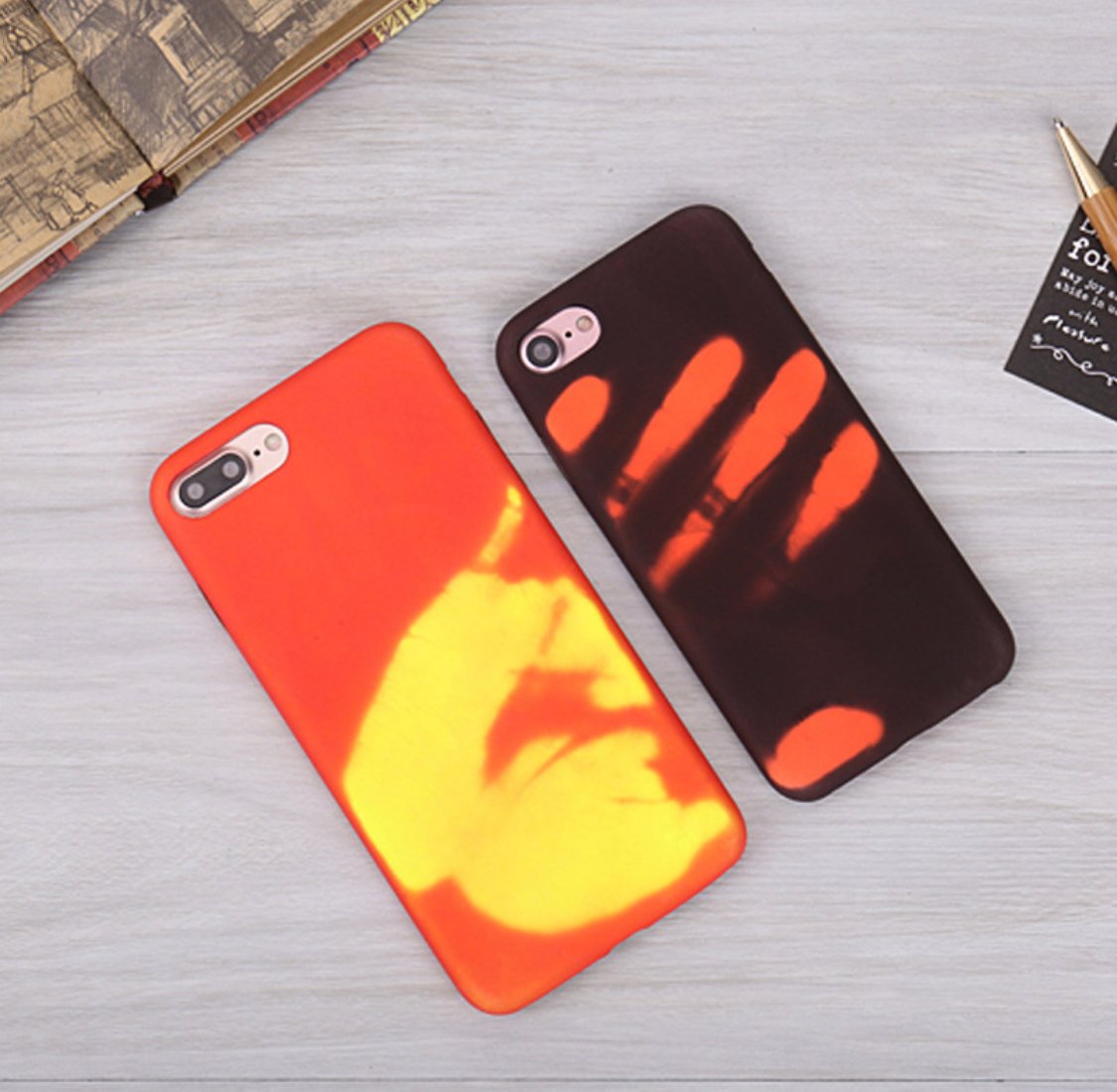 PodGrips Thermal iPhone Color Changing Phone Case – Superhero Gear