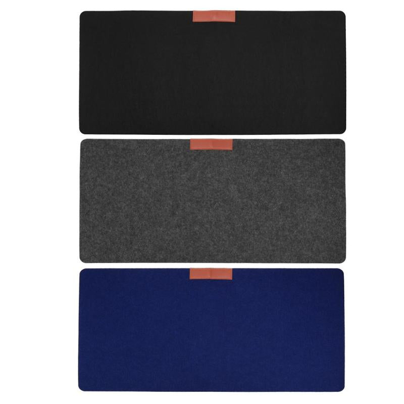 Large Office Computer Desk Mat Table Wool Felt Laptop Cushion Desk Mat ...